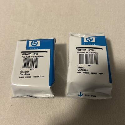 Genuine HP Ink Cartridge 2 Combo Value Black & Color EXP 09/2011 | eBay