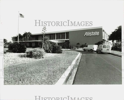1986 Press Photo General view of the Allstate Insurance building in ...