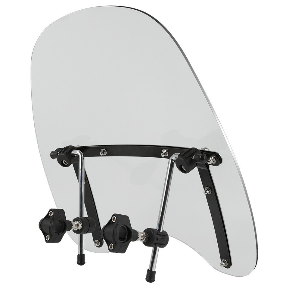 For Yamaha XT500 XT600 XT225 XT250 Large Smoke Windshield 18" x 16 ...