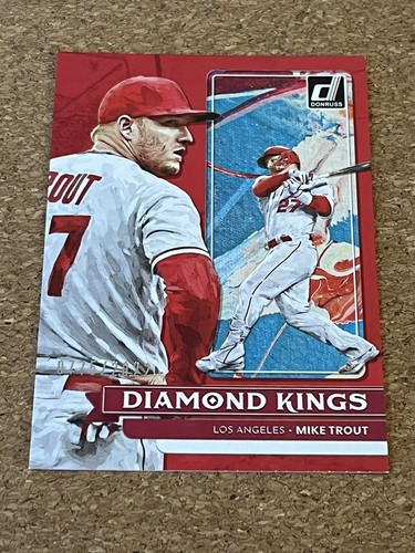 Mike Trout 2022 Donruss Diamond Kings Red Parallel #d /2022 | eBay