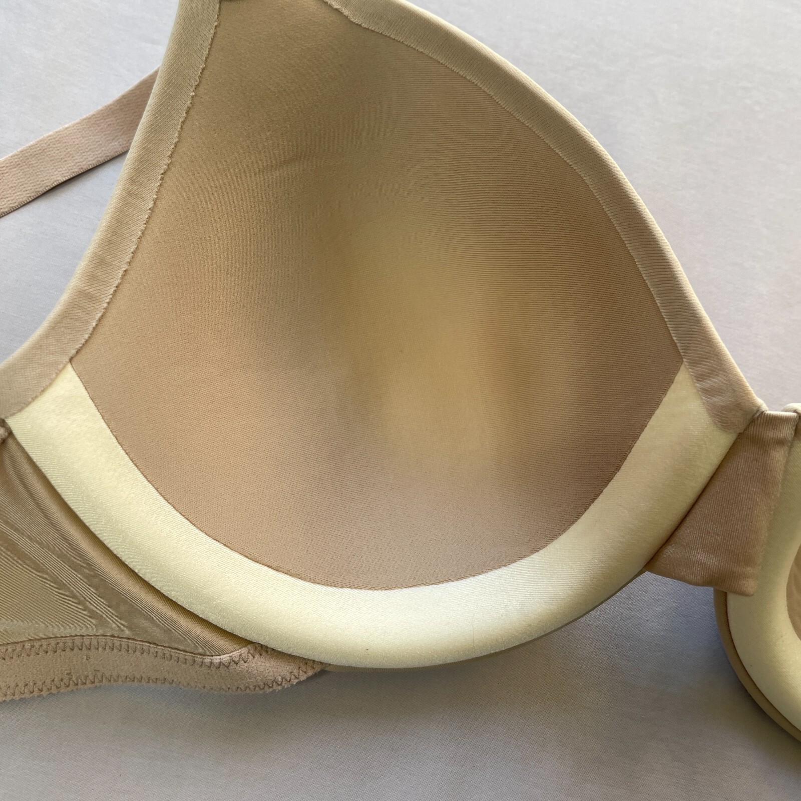 Warners Bra 36B Satin Padded Cups Back Smoothing Full Coverage 01593 | eBay