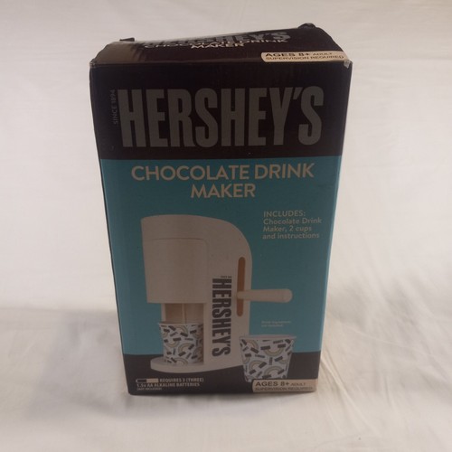 Hersheys Chocolate Milk Drink Maker w/ 2 Cups (Brand New, Open Box ...