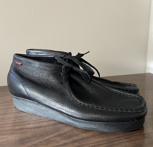 Clarks Stinson 79161 Men’s Size 10 M Black HI Ankle Leather Chukka ...
