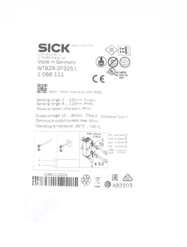 WTB2S-2P3251 1066111 ! NEW ! *tn | eBay