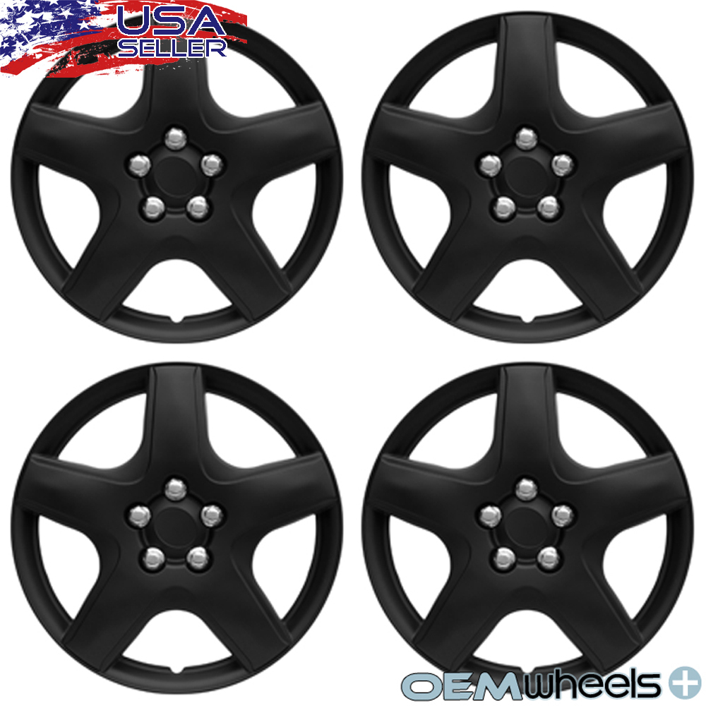 4 New OEM Matte Black 15" Hubcaps Fits Lexus SUV Car Center Wheel ...