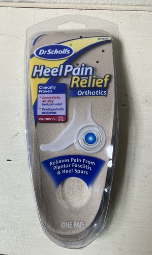 Dr. Scholl’s Heel Pain Relief Orthotics Women’s Size 5-12 New in Orig ...