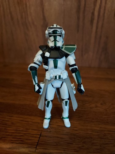 2004 Star Wars Revenge of the Sith Clone Commander Green Hasbro | eBay
