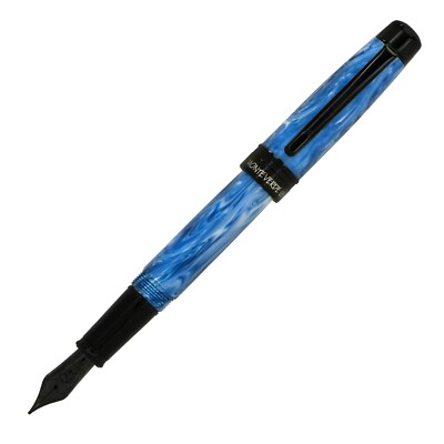 Monteverde Prima Fountain Pen, Blue Swirl, Brand New In Box | eBay