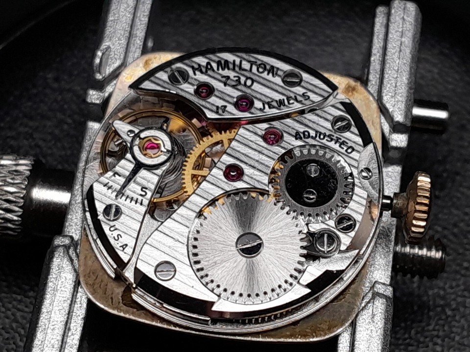 Vintage 1955 Hamilton Tyrone Watch - 10k Gold Filled, Manual, Serviced ...