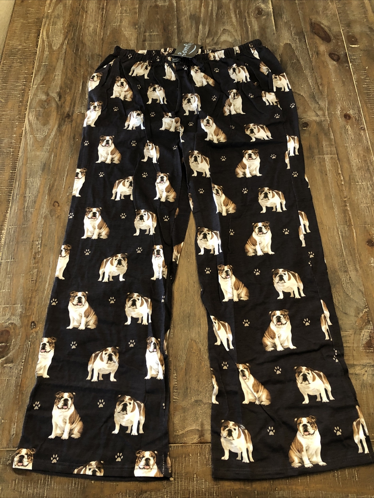 Comfies Unisex Dog Pajama Pants Black L | eBay