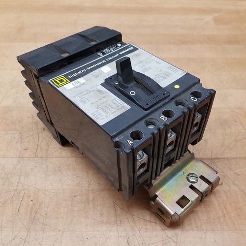 Square-D FA34060 Circuit Breaker, 60 AMP, 3 Pole. - USED | eBay