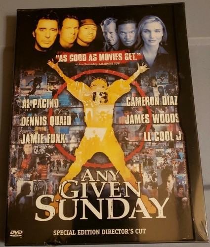 BRAND NEW! Any Given Sunday (DVD, 2009, Special Edition Directors Cut ...