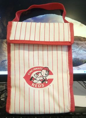KROGER'S STORE VINTAGE CINCINNATI REDS MLB VINYL INSULATED LUNCH/SNACK ...