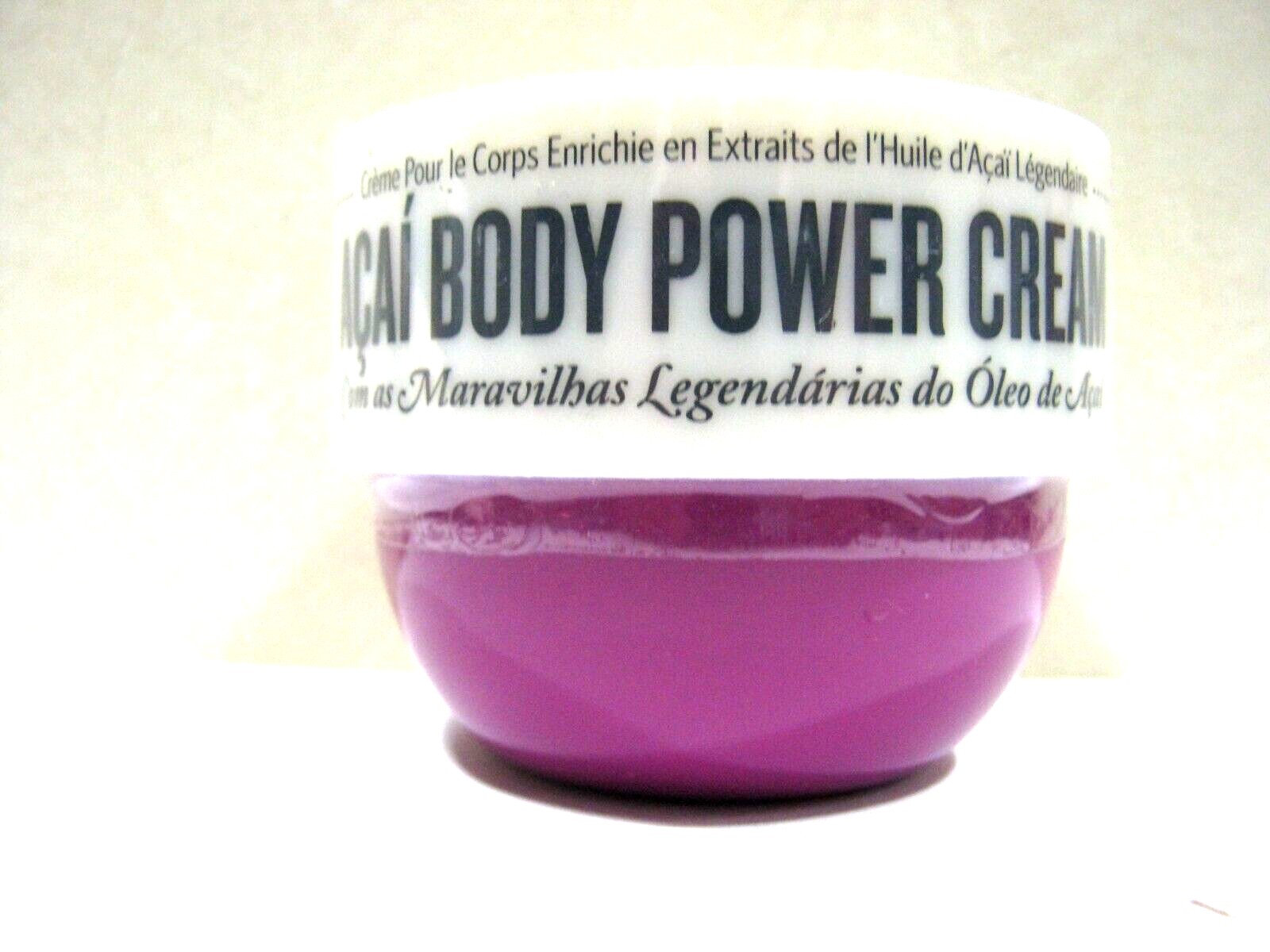 SOL DE JANEIRO ~ AÇAÍ­ BODY POWER CREAM - 2.5 Oz./ 75 ml | eBay