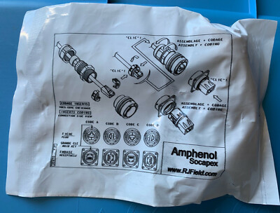 RJF6G AMPHENOL SOCAPEX Conn RJ-45 PL 8 POS ST Cable Mt 8 Terminal 1 ...