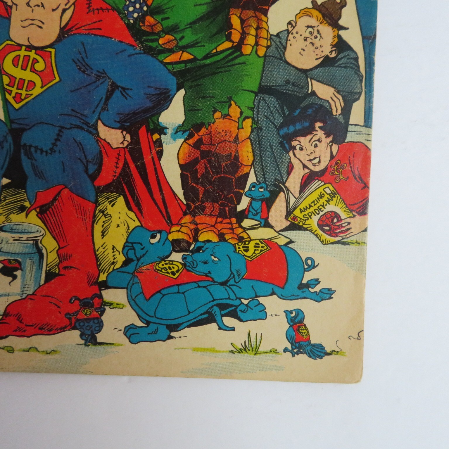 Not Brand Echh 7 (1968) Marvel Bullpen Parody Fantastical Four, Stuporman F | eBay