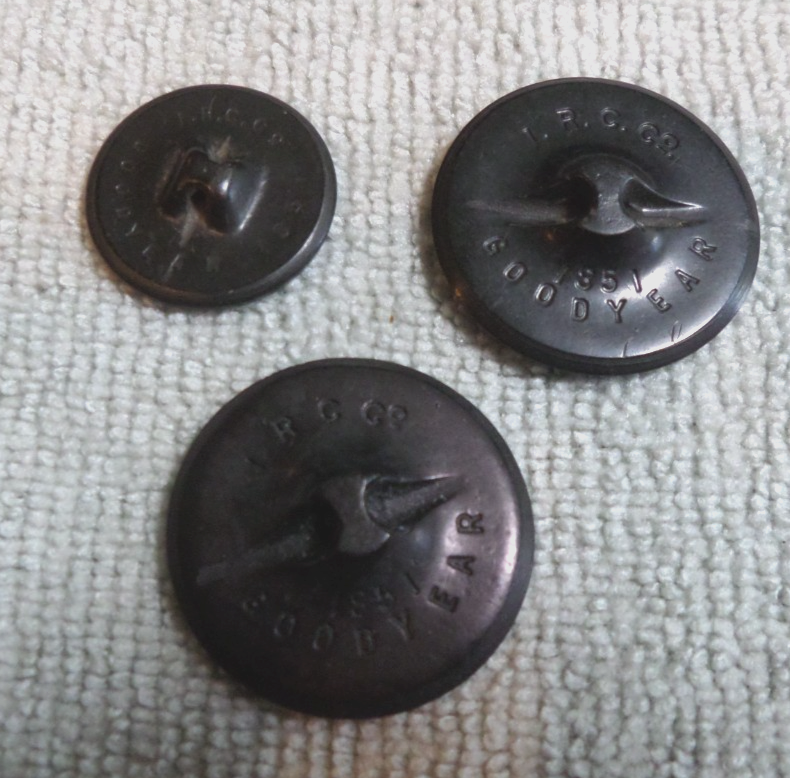 13 Vintage Antique GOODYEAR Picture Buttons VARIOUS SIZES PATTERNS WOLF ...