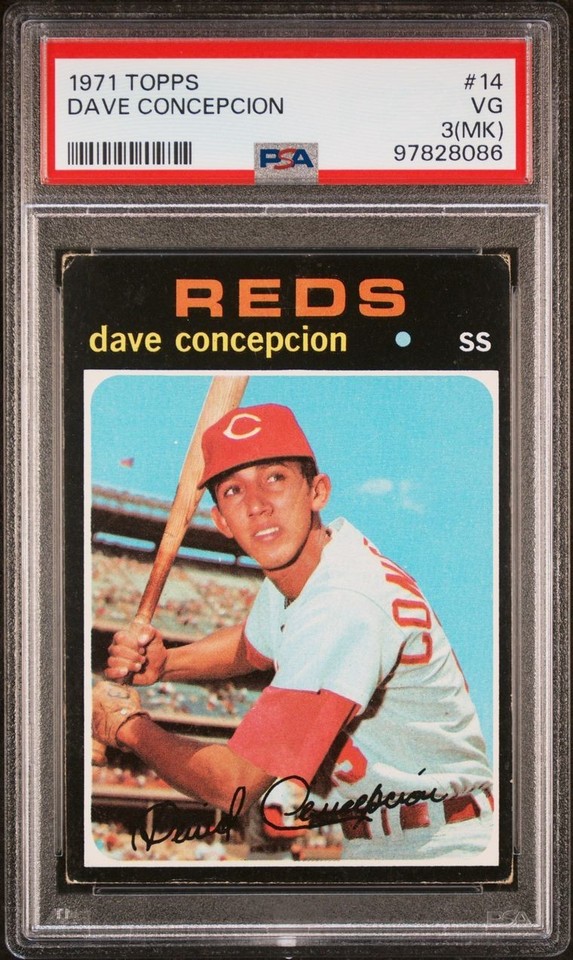 1971 Topps Baseball Card Lot #3 All PSA Graded - Many Famous All-Stars ...
