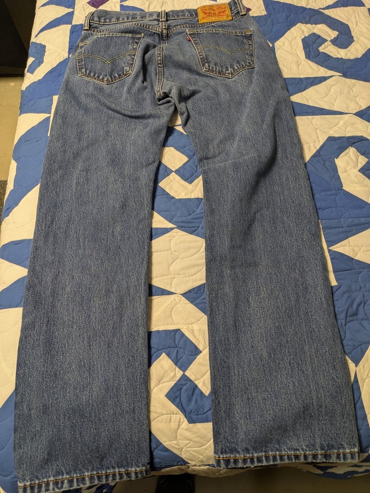 [5x505,1x559] 6x used levi jeans bundle 30x32 size 5x blue pairs 1x ...