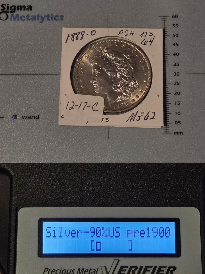 1888o ...26.69 grams Gorgeous Morgan Silver Dollar...easy MS++ | eBay