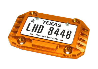 Precision Realistic License Plate w/ Alloy Frame Designed for Axial 1/6 ...