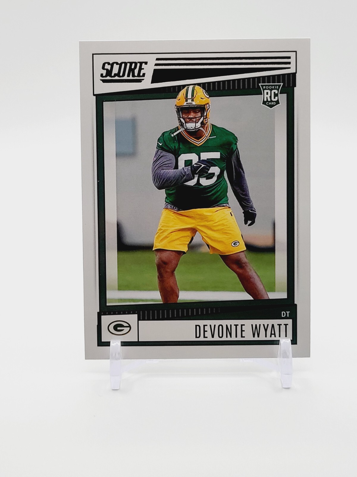 Devonte Wyatt ROOKIE CARD 2022 Panini Score #361 Green Bay Packers (RC ...