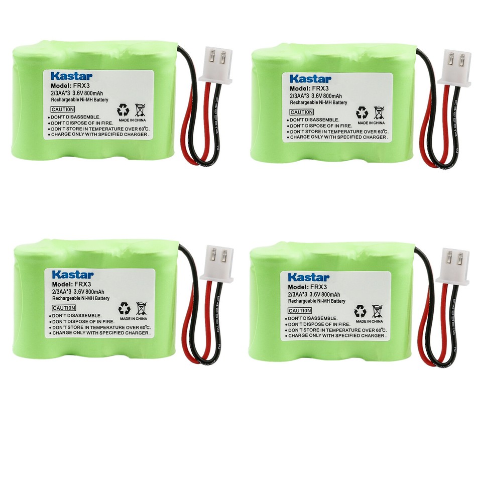 Kastar 3.6V 2/3AA 3.6V Ni-MH Battery Fits Eton FRX3 Axis Radio Only F12 ...