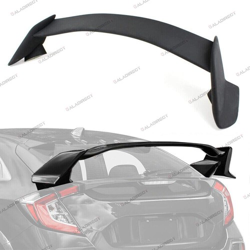 For Honda Civic Hatchback 2017-2021 Type-R Matte Black Rear Trunk Wing ...