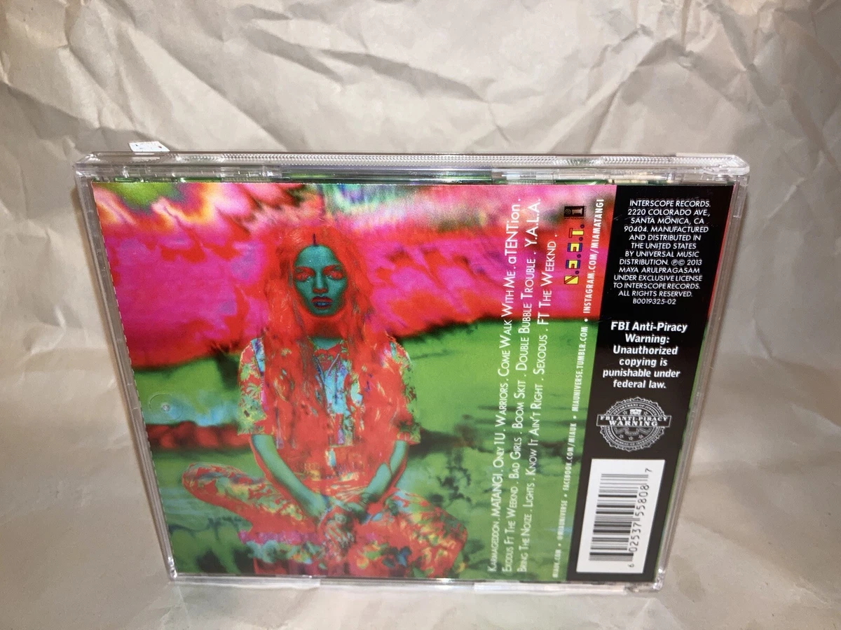 M I A Matangi Cd