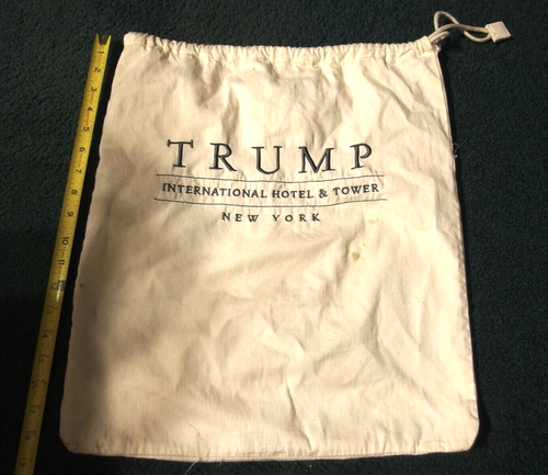 18" X 16" ad Donald TRUMP International Hotel and Tower Shoe & Laundry ...