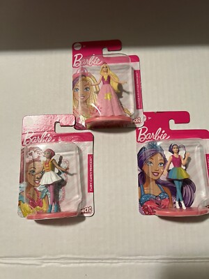 mini barbie figures Lot Of 3 | eBay