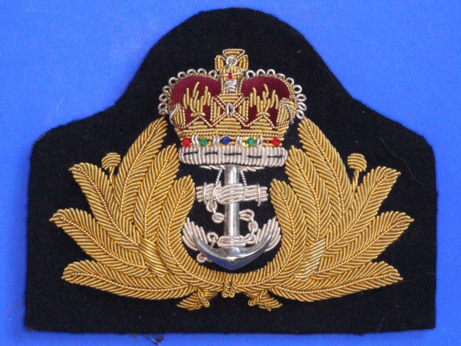 A Selection of Royal Navy Officer's Bullion Cap Badges [RoyNav] | eBay