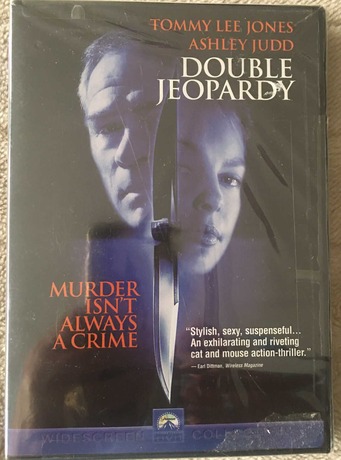 DOUBLE JEOPARDY (DVD 2000)ASHLEY JUDD TOMMY LEE JONES, Brand New ...