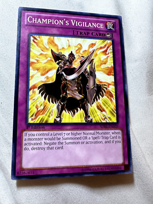 Champion's Vigilance SDBE-EN039 1st Edition Common LP + BONUS | eBay