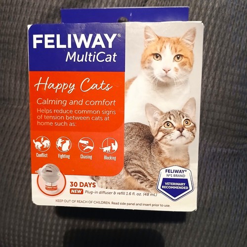 Feliway Plug In Multicat Diffuser Starter Kit for Cats - UPC ...