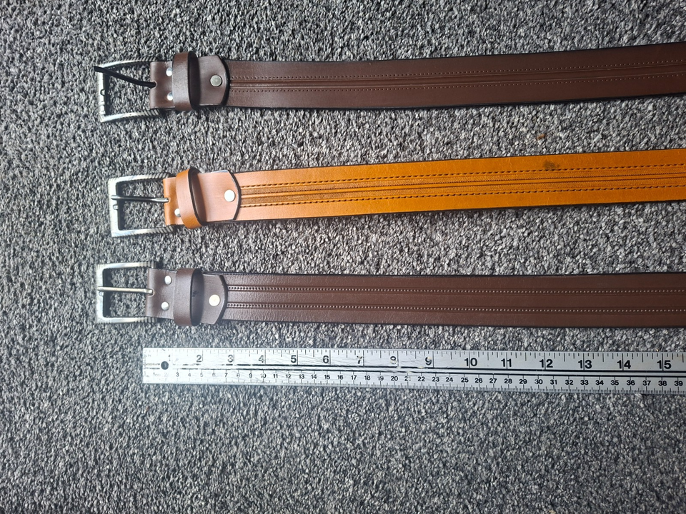 3 x Mens Leather belts | eBay UK