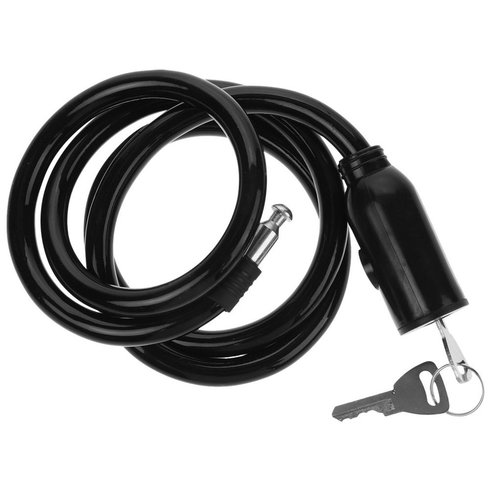 Set of 5 Bike Chain Lock Cable with Key Bicycle Chains and Locks | eBay ...