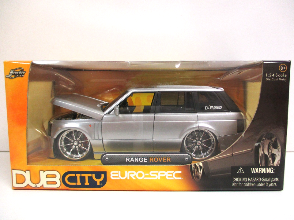 JADA - DUB CITY - EURO SPEC - LOWERED LAND ROVER - RANGE ROVER (SILVER ...