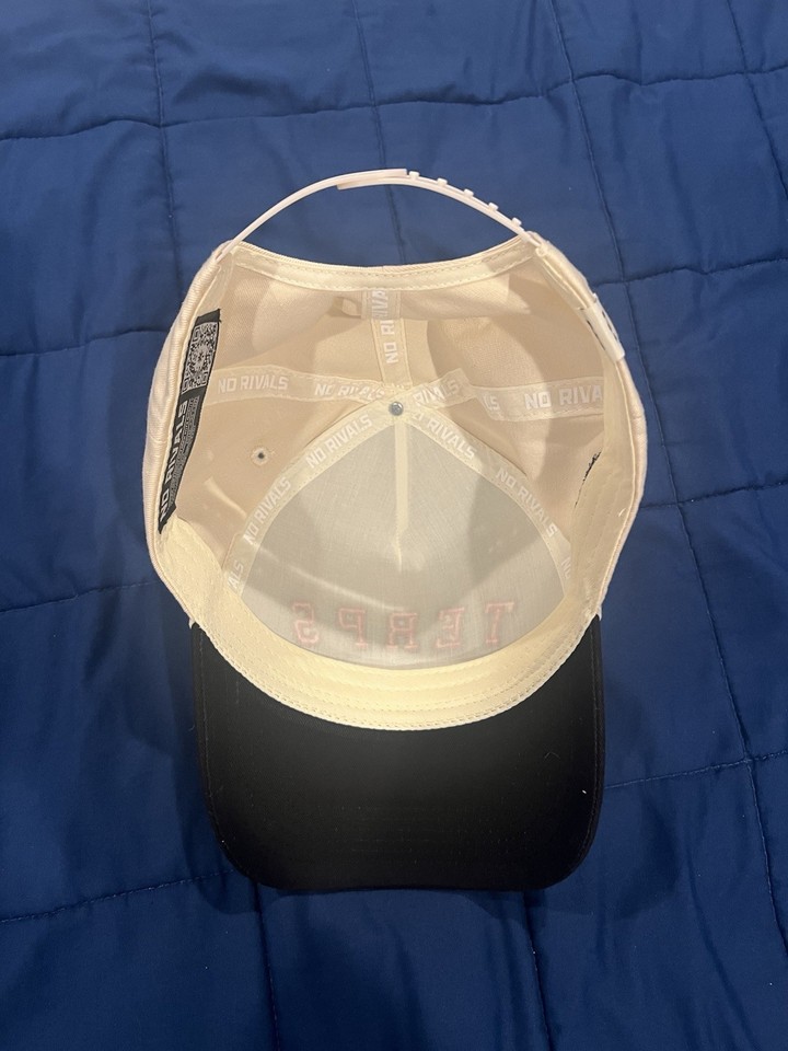 Maryland Terrapins No Rivals SnapBack Terps Hat Natural/Black OSFA ...