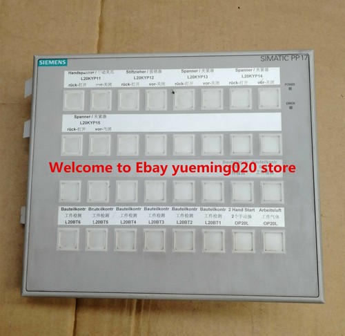 Ship dhl ,Siemens 6AV3688-4EY06-0AA0 6AV3 688-4EY06-0AA0 SIMATIC PP17 ...