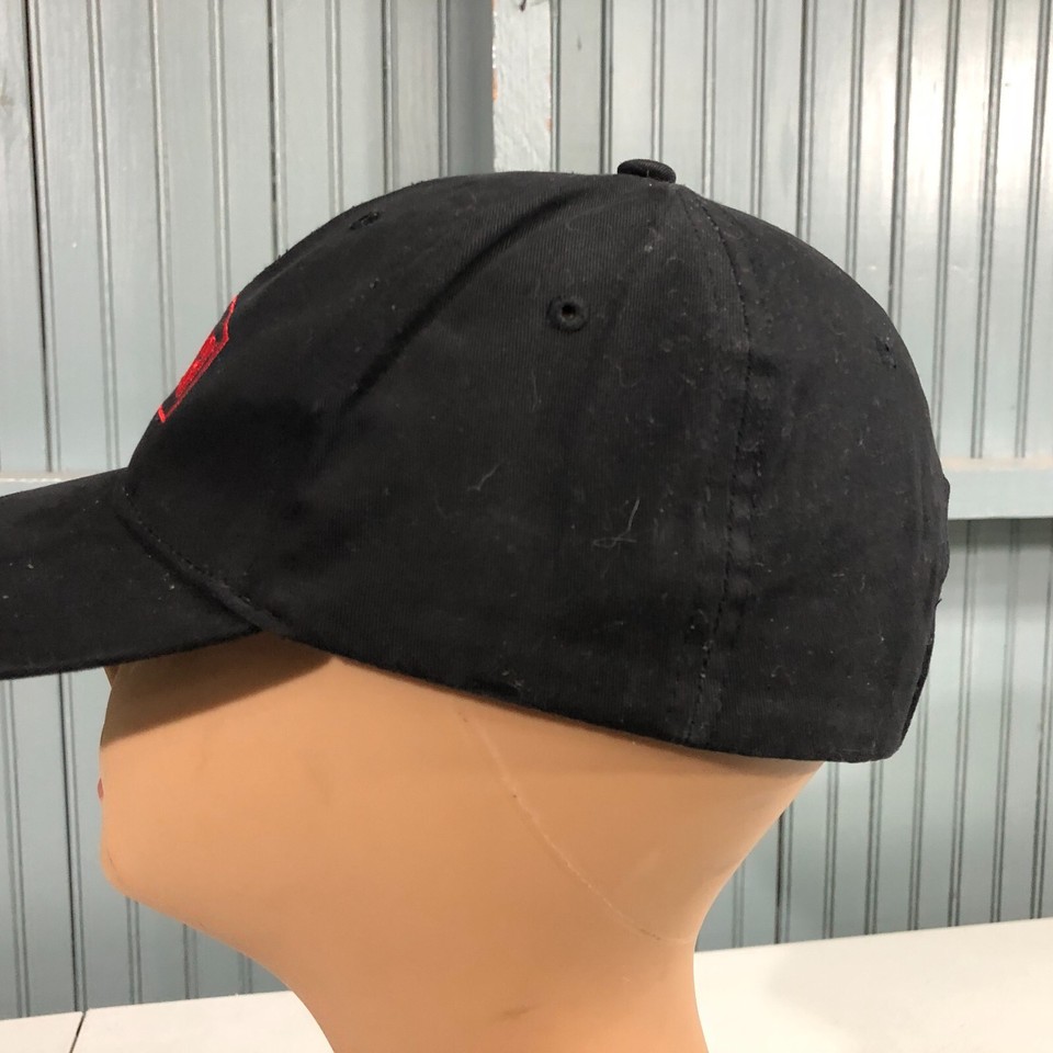 Black Rapala Fishing Lures Gear Adjustable Baseball Cap Hat | eBay