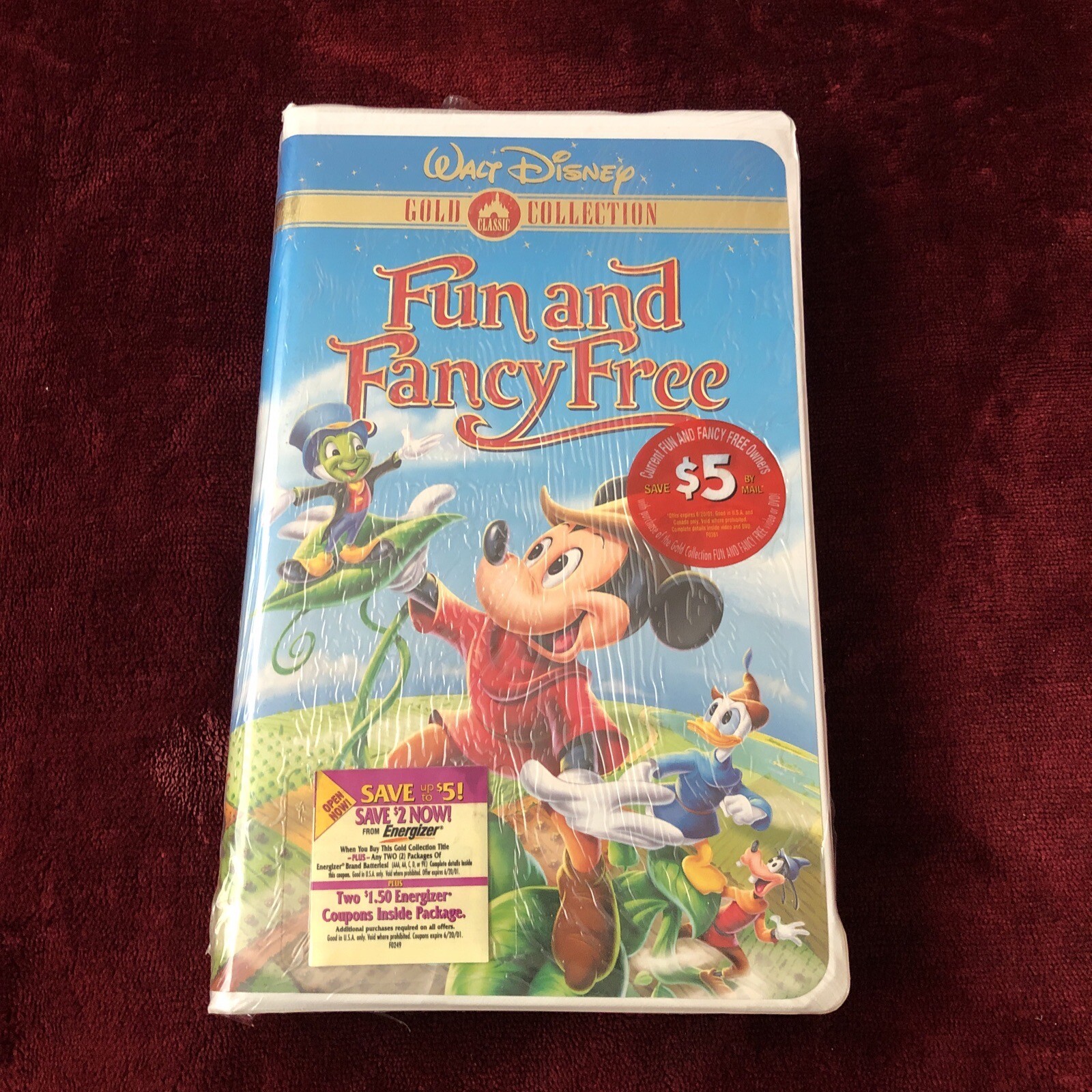 Fun and Fancy Free (VHS, 2000, Gold Collection Edition) for sale online ...