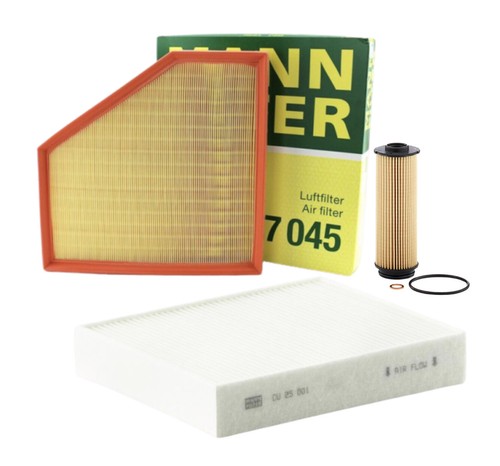 Mann-Filter Air C27045 Oil HU6014/1Z Cabin CU25001 Filters RAPKIT35544 ...