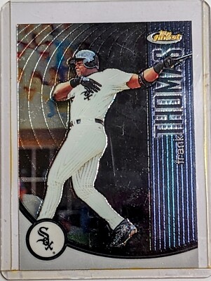 2001 Topps Finest HOF FRANK THOMAS #85-Near Mint Condition | eBay