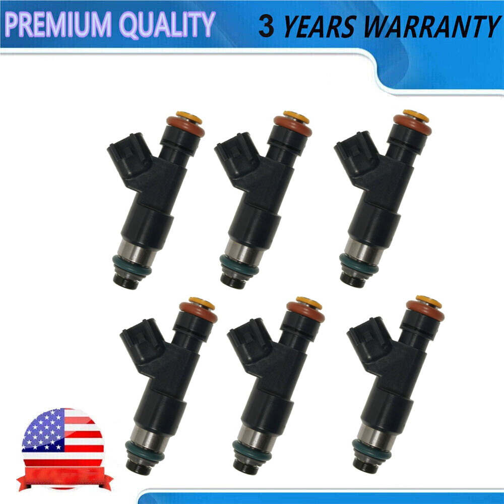 For Volvo 2011 -2016 S60 3.0L 2008 -2013 S80 3.0L Set of 6 Fuel ...
