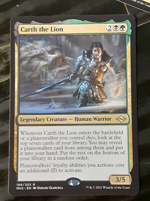Carth the Lion , Modern Horizons 2 , NM , MTG, FREE SHIPPING | eBay