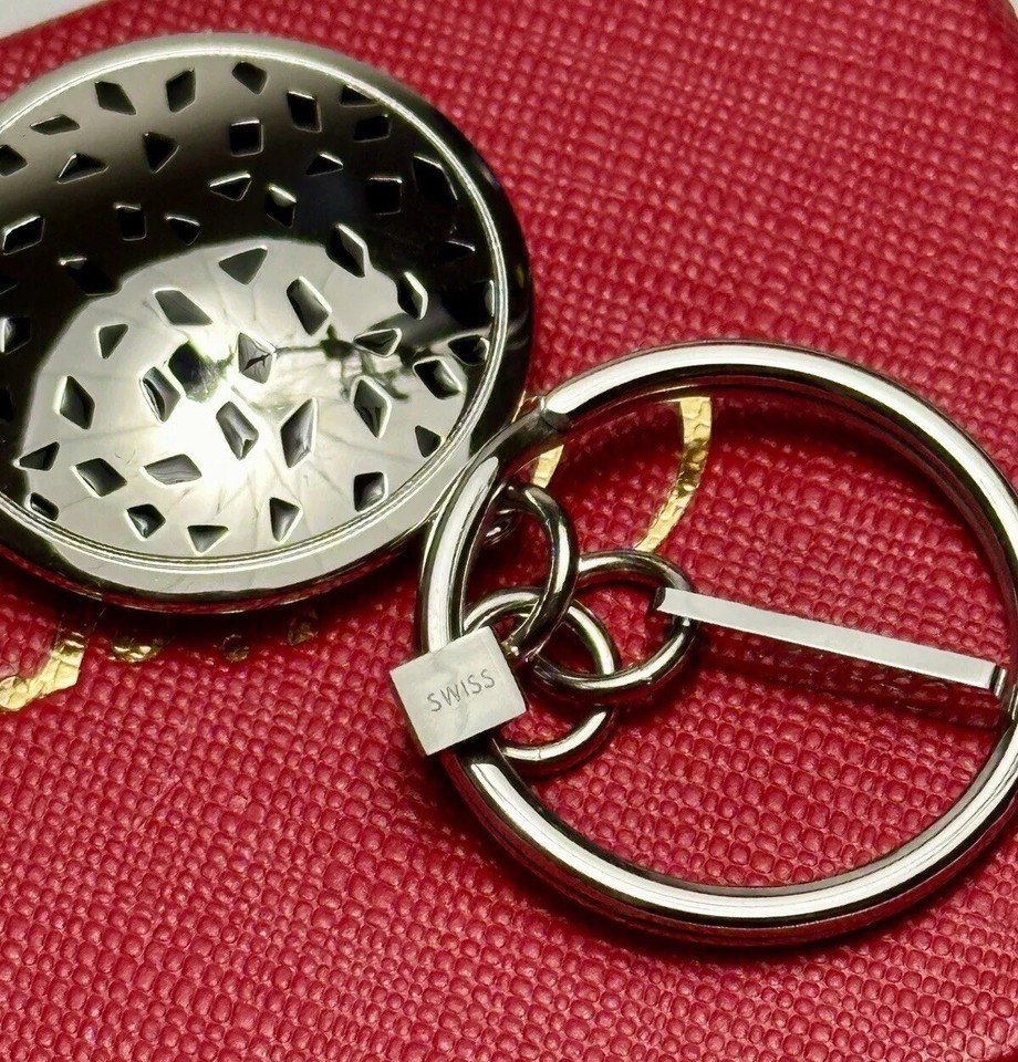 Cartier Keychain Panthere Motif Silver Keyring Charm AD VIP Gift | eBay