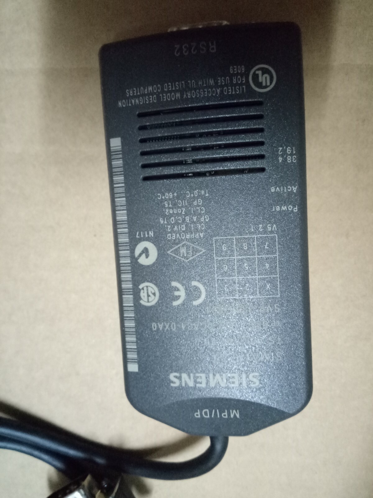 Siemens Simatic S7 TS-Adapter V5.2;6ES7 972-0CA34-0XA0;6ES7972-0CA34 ...