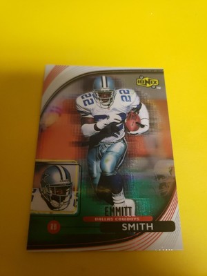 1999 Upper Deck Ionix Emmitt Smith #17 Football Card Dallas Cowboys HOF ...