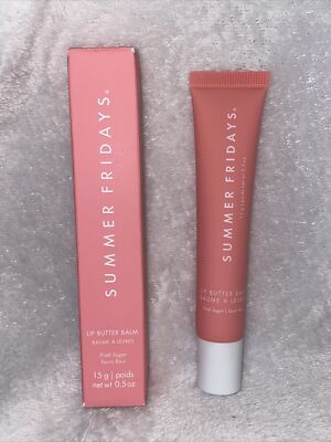 Summer Fridays PINK SUGAR Lip Butter Balm 0.5oz/15g BNIB on Hard to ...